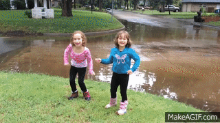 Funniest Fails in the Rain on Make a GIF