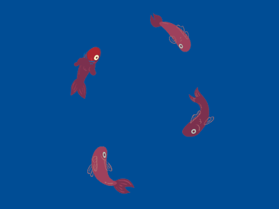 digital loop — For Four Fishes by Juan Pontaroli on Make a GIF