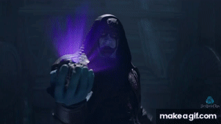 Ronan betrays Thanos and gains the power of the Infinity Stone ...