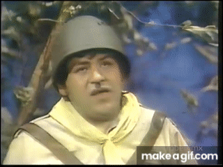 Los Polivoces: Agallón Mafafas y Juan Gárrison. Coscorrón on Make a GIF