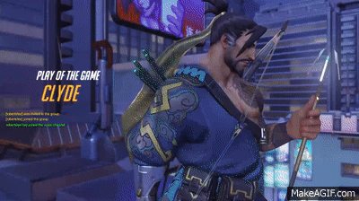 Hanzo is fun on Make a GIF