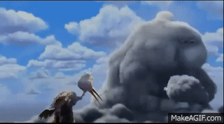 Partly Cloudy Pixar Short Film on Make a GIF
