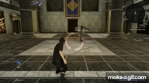 Final Fantasy XV - Tutorial: Warp Strike, Point Warp, MP Consume ...