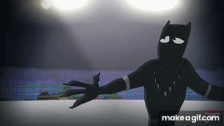 Black Panther vs Batman - Cartoon Beatbox Battles on Make a GIF