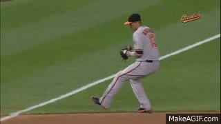 BAL@WSH: Machado makes a strong throw to retire Werth on Make a GIF