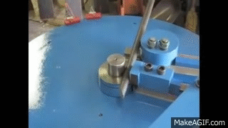 Bar Stock Banding, Eye Bolt Bending Machine,Eye Bolt Bender on Make a GIF