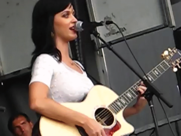 Katy Perry - Thinking of You (Warped Tour '08) on Make a GIF