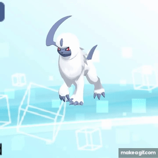 Absol's Walking Animation on Make a GIF