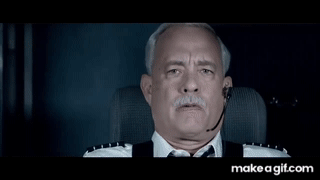 Sully 2016 Plane Crash Scene Landing in the Hudson River on Make a GIF