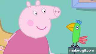 Peppa Pig - El loro Polly (episodio completo) on Make a GIF
