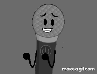 inanimate insanity microphone dancing animation test on Make a GIF