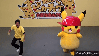 Pikachu dance stage show "dance? Pikachu outbreak Chu!" Queens Square ...