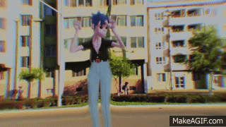 Gorillaz - Sleeping Powder on Make a GIF