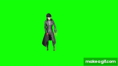 Persona 5 Joker Default Dance on Make a GIF