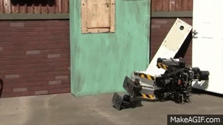 A Celebration of Risk (a.k.a., Robots Take a Spill) on Make a GIF