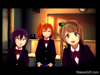 【MMD】 EVERYBODY (Backstreet's back) 【ラブライブ!】 on Make a GIF