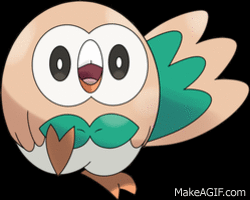 The Alolan Starter Pokèmon and their Evolutions on Make a GIF