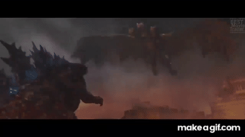 Godzilla King Ghidorah Gif