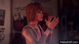 Life Is Strange CHLOE AND MAX DANCING Episode 1 Chrysalis on Make a GIF
