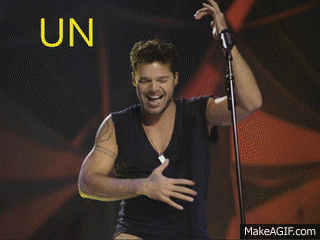 Ricky Martin on Make a GIF