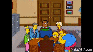 Simpsons Mayor Quimby Gif