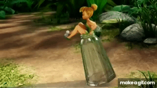 Tinkerbell’s butt stuck in a pepper shaker part 1 on Make a GIF