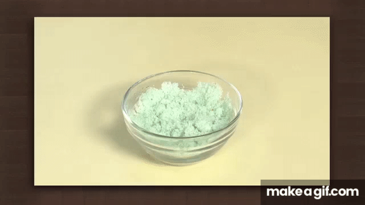 Decomposition of Ferrous Sulphate on Make a GIF