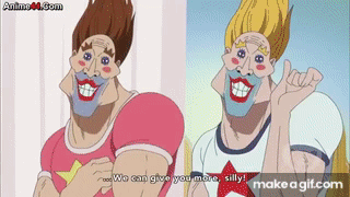 One Piece ~ Epic Sanji after receive blood on Make a GIF