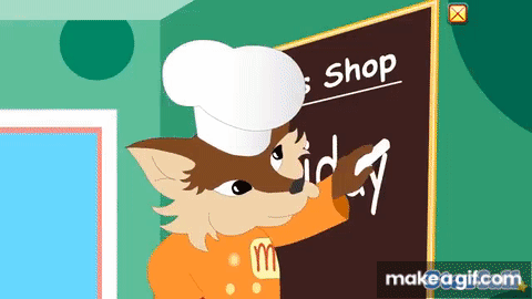 Today Is Monday — a Starfall™ Movie from Starfall.com on Make a GIF