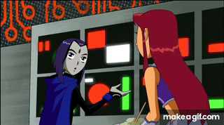 Raven "my mind is never troubled" on Make a GIF