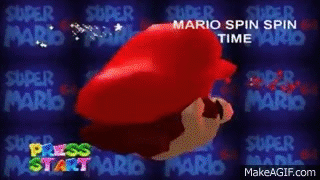 5 seconds of "mario spin spin time" on Make a GIF