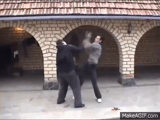 Slap fighting martial arts - Slap jitsu on Make a GIF
