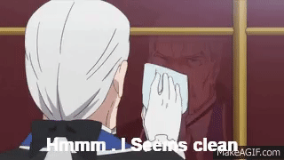 Cleaning Myself on Make a GIF