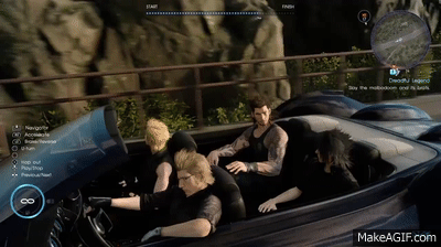 Prompto Dance on Make a GIF