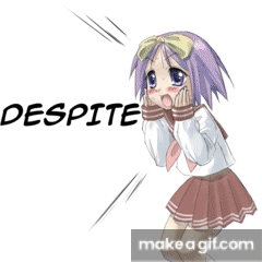 Despite 13% on Make a GIF