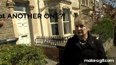 "NOT ANOTHER ONE!" on Make a GIF