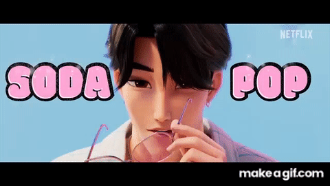 ‘Soda Pop’ Lyric Video | KPop Demon Hunters | Netflix Family on Make a GIF