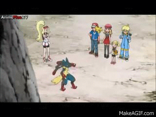 Lucario on Make a GIF