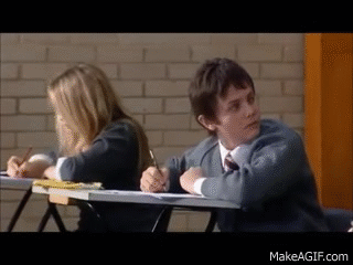 Armstrong and Miller - What Exam Invigilators Get Up To... on Make a GIF
