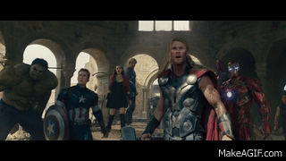 Avengers: Age of Ultron - Final Battle (True Full-HD 1080p) on Make a GIF