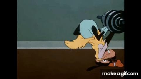 Goofy Gymnastics on Make a GIF