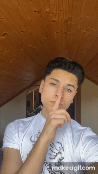 Day 100 of mewing on Make a GIF