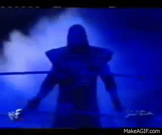 Undertaker pyro mistake on Raw - Kane fire to the face! on Make a GIF