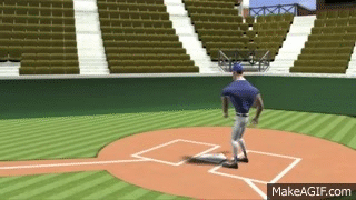 Baseball Animation on Make a GIF