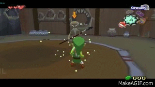 Toon Link's Parry Attack on Make a GIF