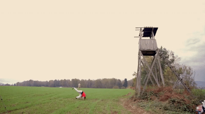 Insane Backflip From a Watchtower 7m 23 feet on Make a GIF