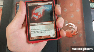 MTG Turn 1 Win Deck Tech on Make a GIF