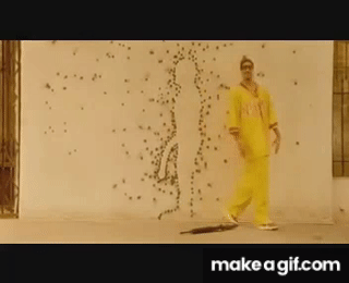 Ali G - Shooting Scene on Make a GIF