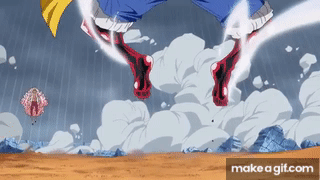 Luffy Gear 4 "Boundman" Transformation「4k」「60fps」║ One Piece on Make a GIF
