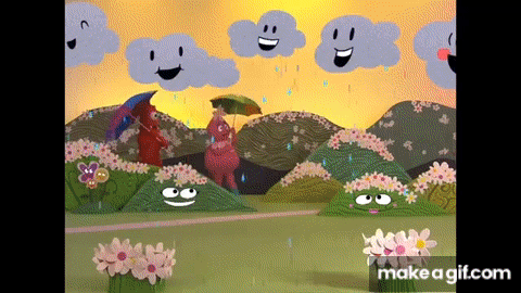 One second of every yo gabba gabba episode on Make a GIF